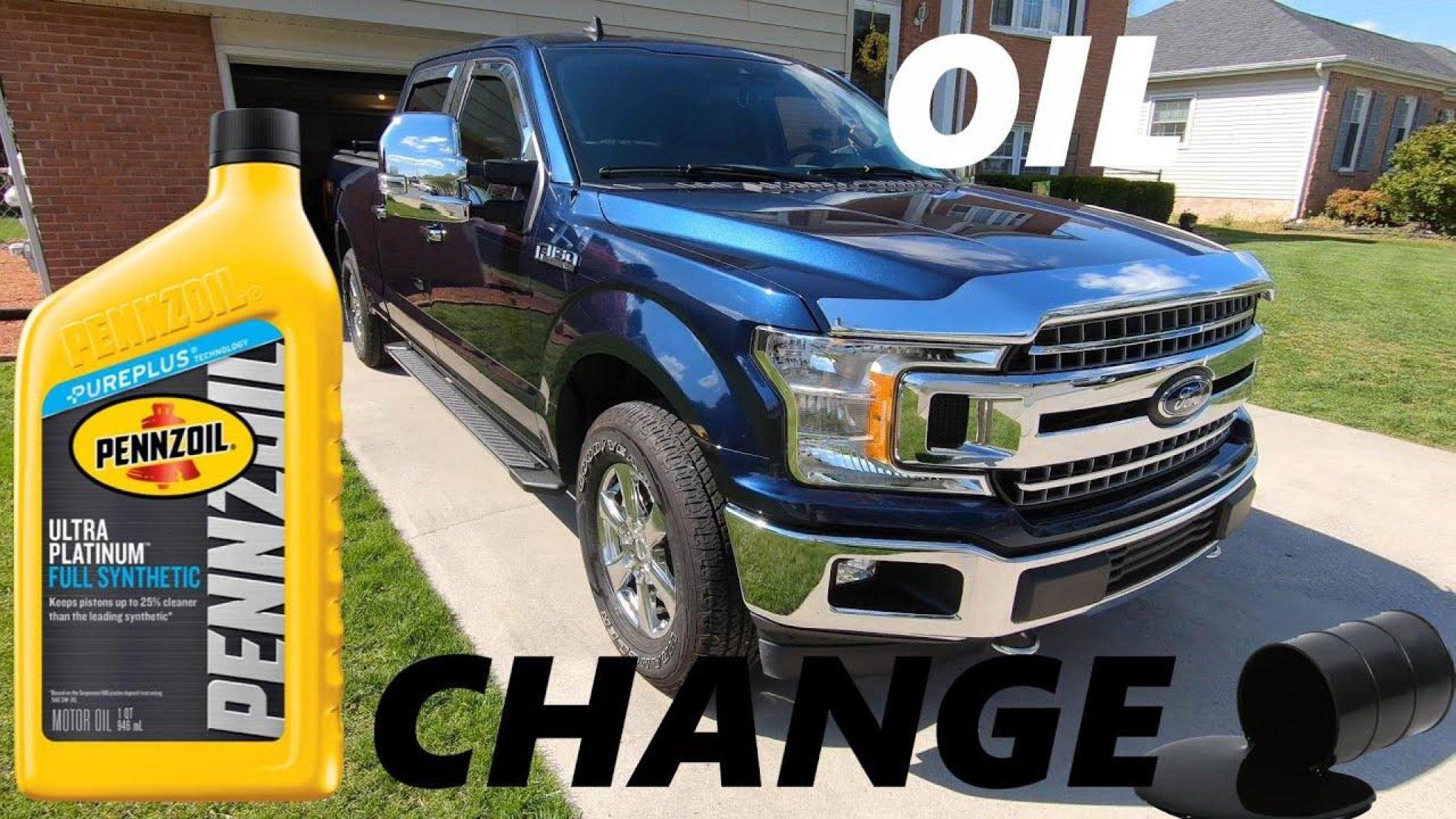2021 F150 50 Oil Type