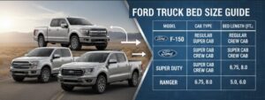 Ford Truck Bed Size Chart: F-150, Super Duty, Ranger