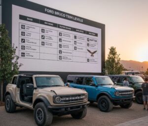 Ford Bronco Trim Levels Chart & Specs - Full Explained 2026