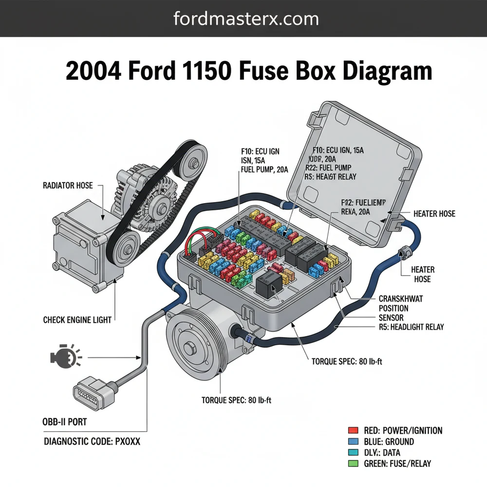 2004 Ford F150 Fuse Box Diagram: Quick Identification Guide - Fordmasterx