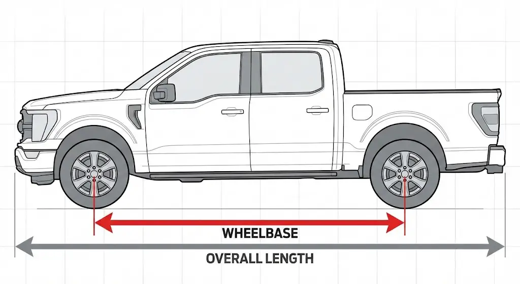 Ford F-150 Wheelbase Chart (2004-2026): Dimensions, Towing