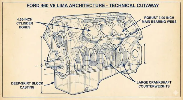 Ford 460 HP Chart: Horsepower & Torque Specs (1968-1997)