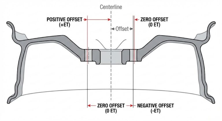 Ford Super Duty Wheel Offset Chart, Bolt Pattern (1999–2026)