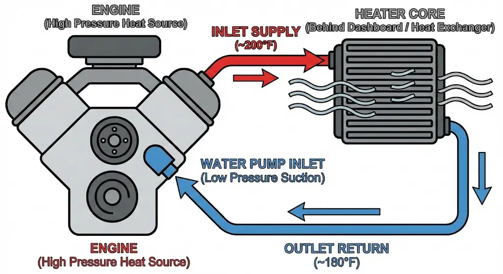 Ford Heater Core Hose Diagrams, Repair Guides 2026