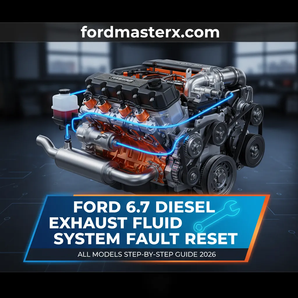 Ford 6.7 Diesel Exhaust Fluid System Fault Reset: All Models Step-By ...